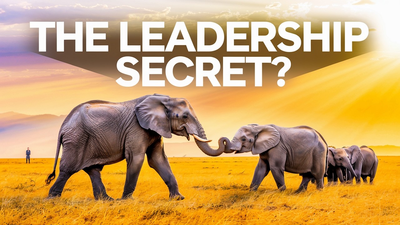 The Secret Leadership Skill Elephants Use That Humans Must Learn! 🐘 ️ ...