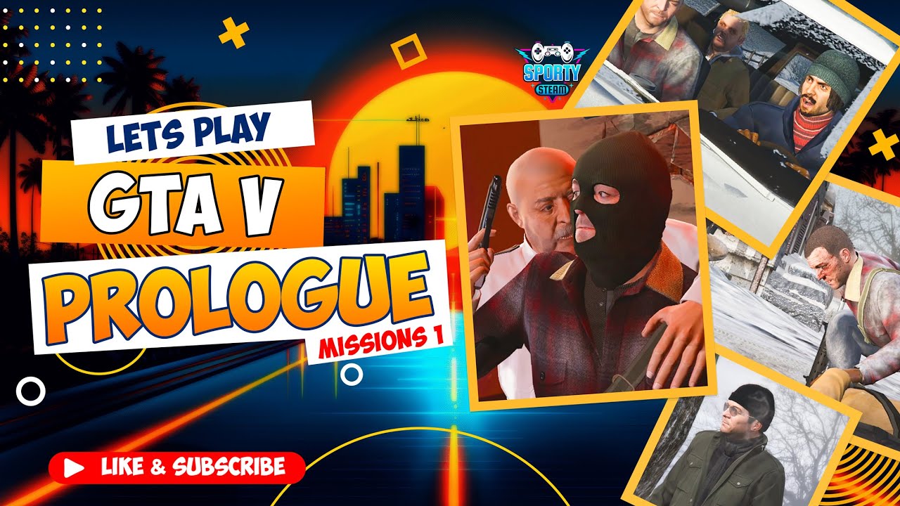GTA 5 Story Mode Prologue Mission Walkthrough | Mission 1 | GTA V - YouTube