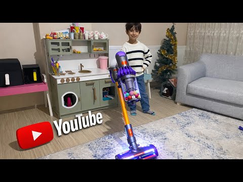 YAMAÇ OYUNCAK DYSON SÜPÜRGE ALDI HADİ ÇOCUKLAR BERABER İNCELEYELİM ‼️