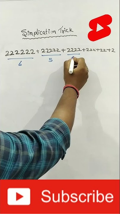 Shorts | Addition Tricks | #shorts | Maths Trick 🤔| Best Trick For Addition | #tricks🙏 - YouTube