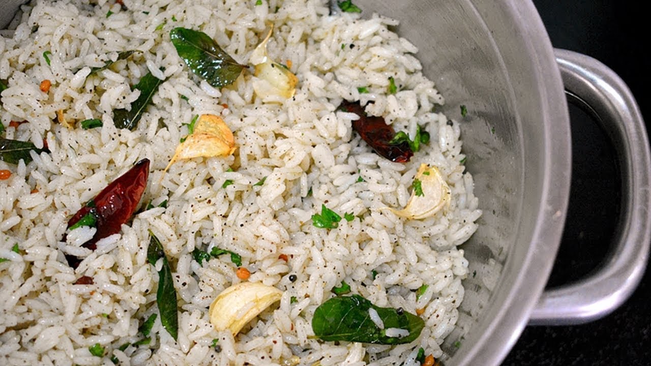 Pepper Garlic Rice - Quick Cooking Recipe - YouTube