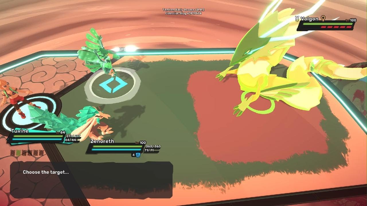 Temtem Elite Lair Explorer Trophy Volgon Fight - YouTube