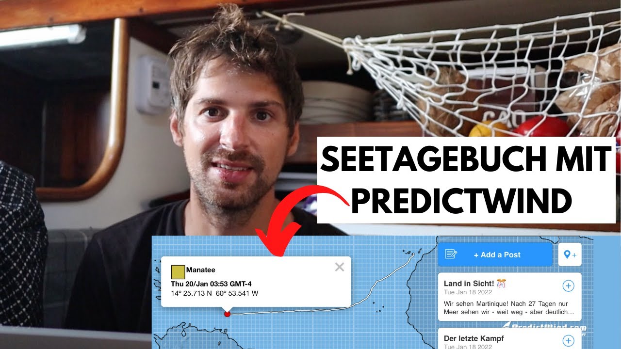 So erstellt ihr ein Seetagebuch mit PredictWind! - YouTube