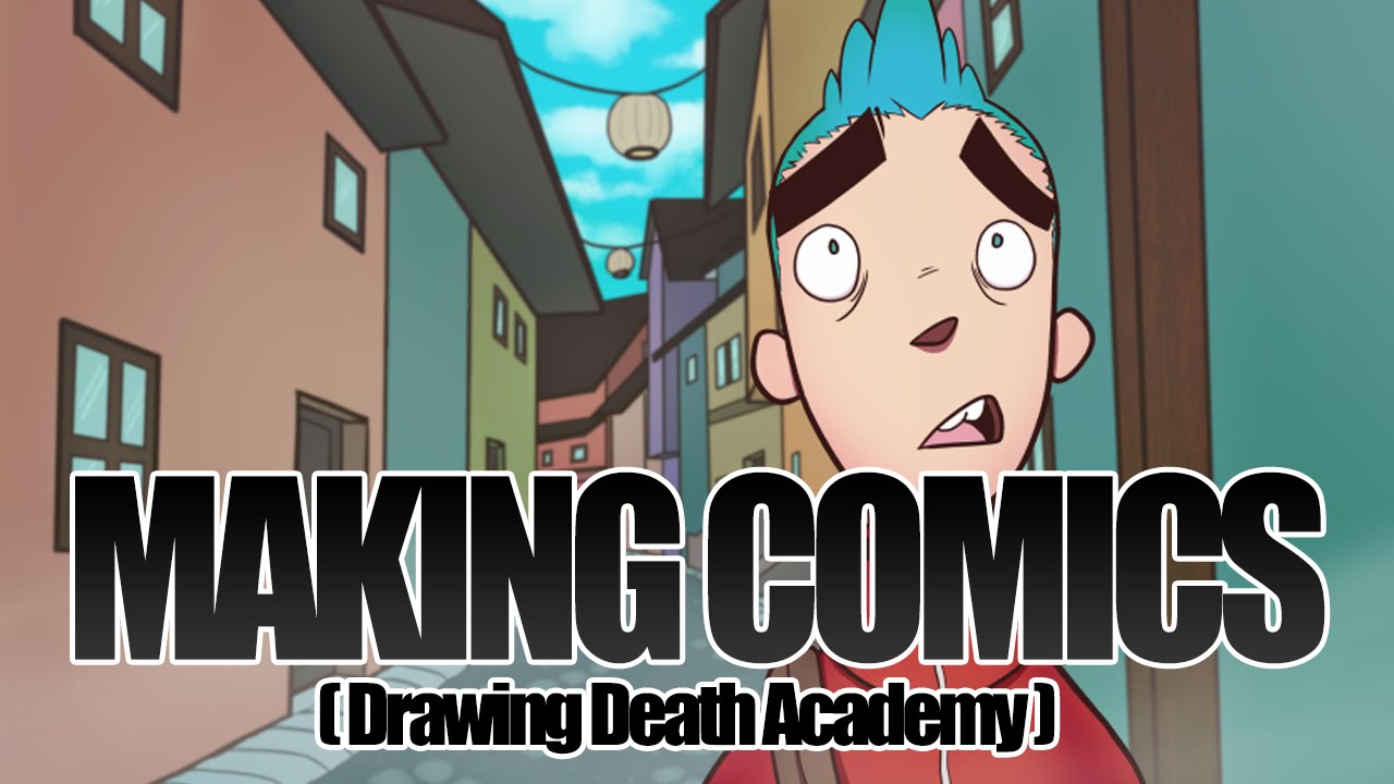 Making Comics - Drawing Death Academy - YouTube