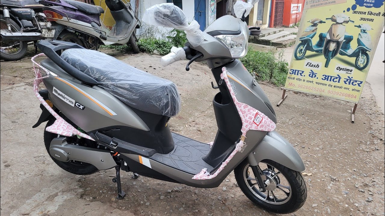 2022 Hero Optima CX 🛵 E-Scooter - YouTube