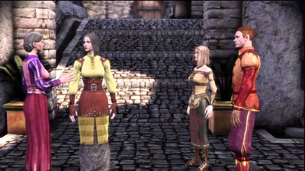 Dragon Age:Origins - Exploring Castle HD Gameplay Playstation 3 - YouTube