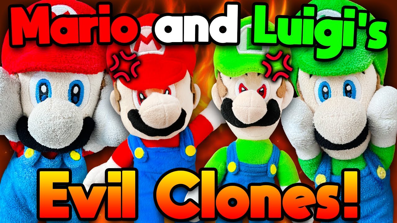 Mario and Luigi's Evil Clones! - Paper Mario Bros - YouTube