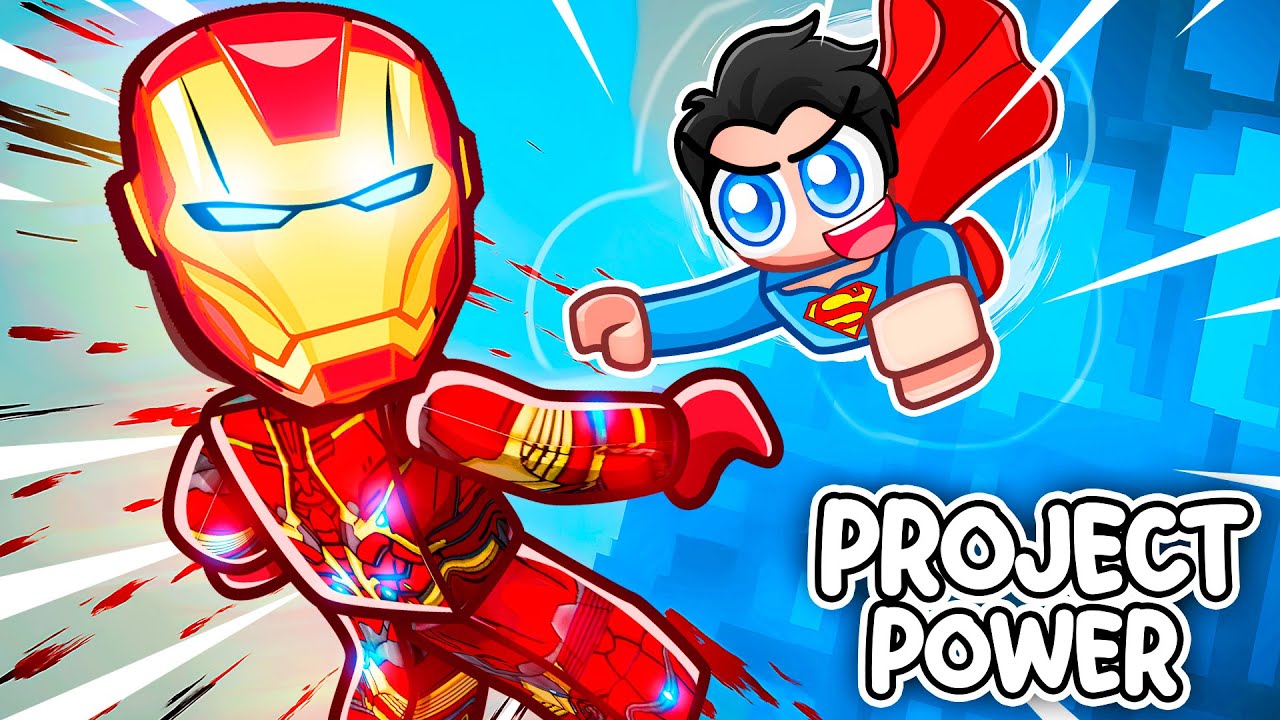 Becoming SUPERHEROES in Roblox Project Power! - YouTube