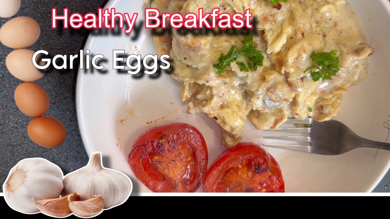 Healthy Breakfast Garlic Eggs | Healthy diet breakfast | اپنے وزن سے ...