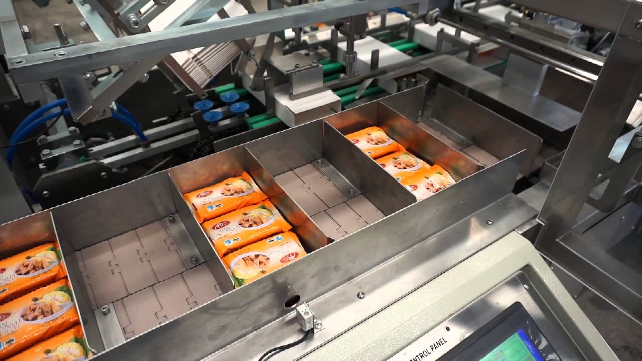 Automatic-Load Cartoner Machine PE 803 - YouTube
