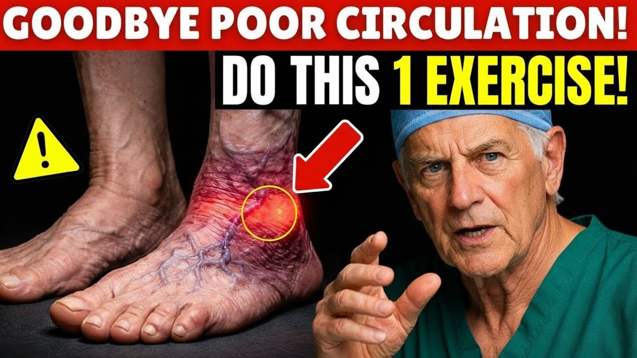 Surgeon REVEALS: Do THIS 1 Exercise for Poor Leg Circulation After 60 ...