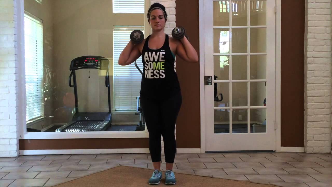 Dumbbell Side Step Squat - YouTube