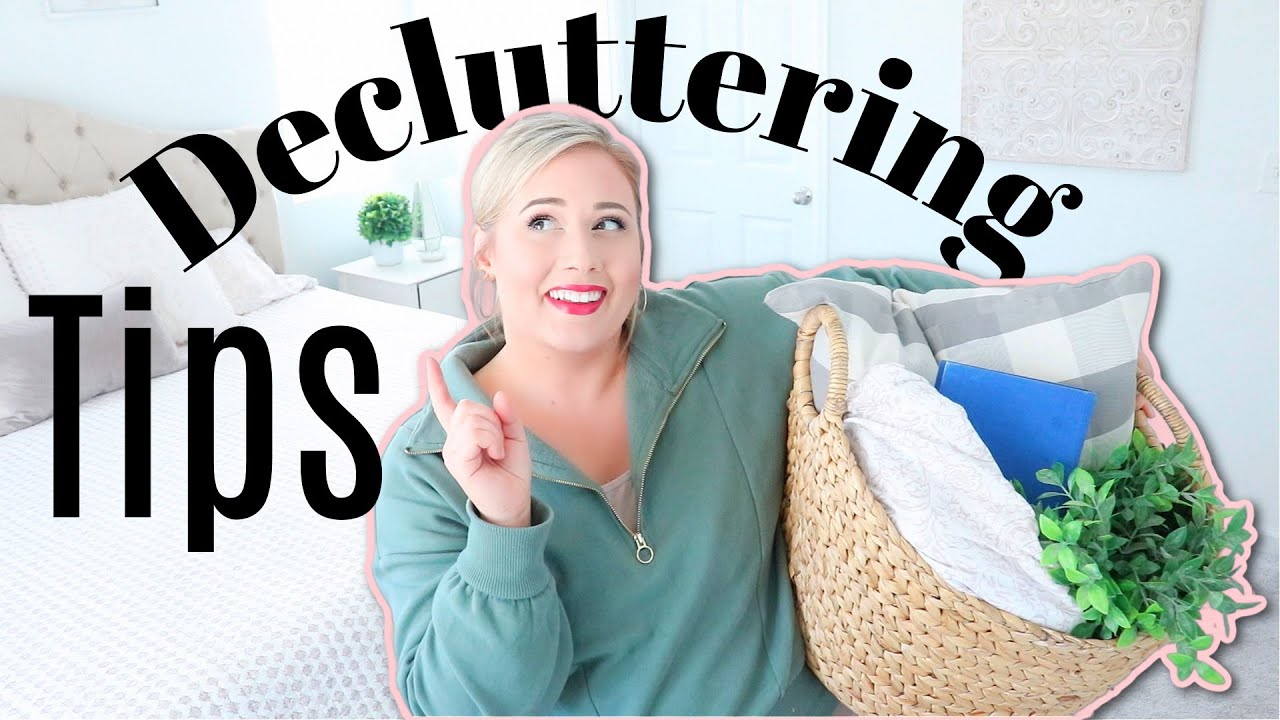 Tiny Tricks to Declutter Your Entire Home When You're OVERWHELMED - YouTube