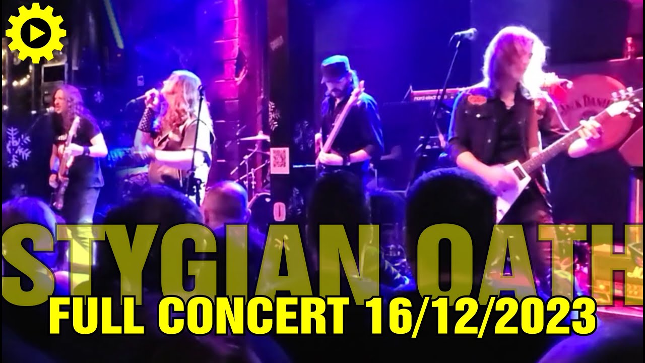 STYGIAN OATH - Full Concert w/ Rock 'n' Roll Children [16/12/2023 ...