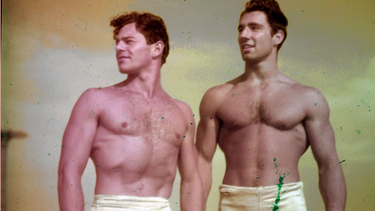 Rare COLOR Photographs of 1940s Physique Bodybuilders Frank Affrunti ...