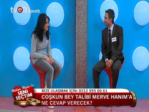 HÜLYA UGUR LA SENİ SEÇTİM  COŞKUN GELEN TALİBE BAKIN NE YAPTI !!!!