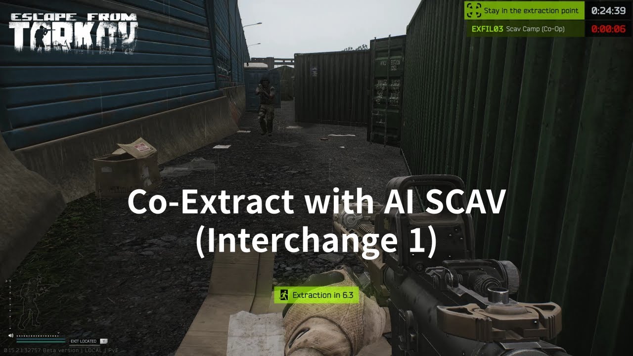 Co-Extract with AI SCAV (Interchange 1) - Tarkov Interchange Extract ...
