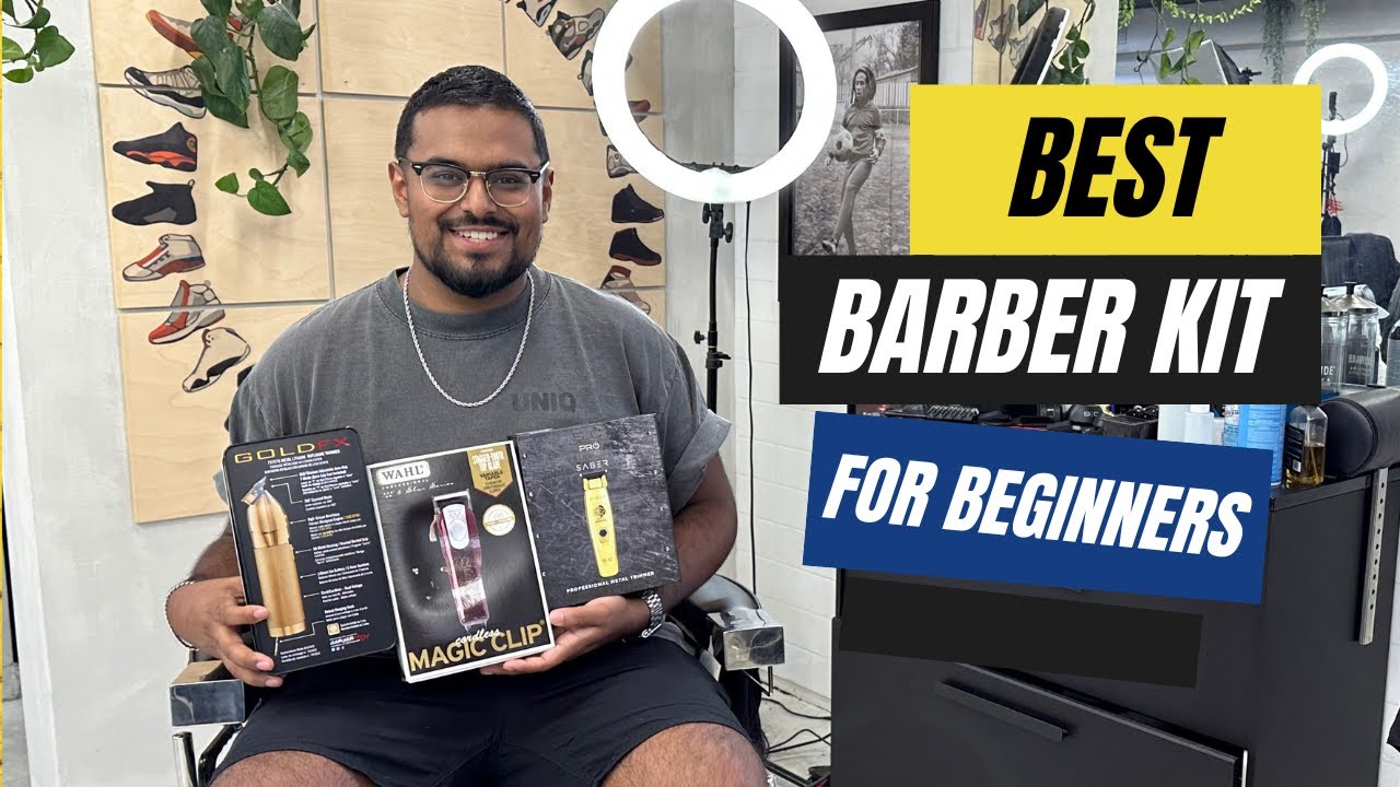BEST BARBER KIT FOR BEGINNERS | Tools & Accessories to CUT HAIR! - YouTube