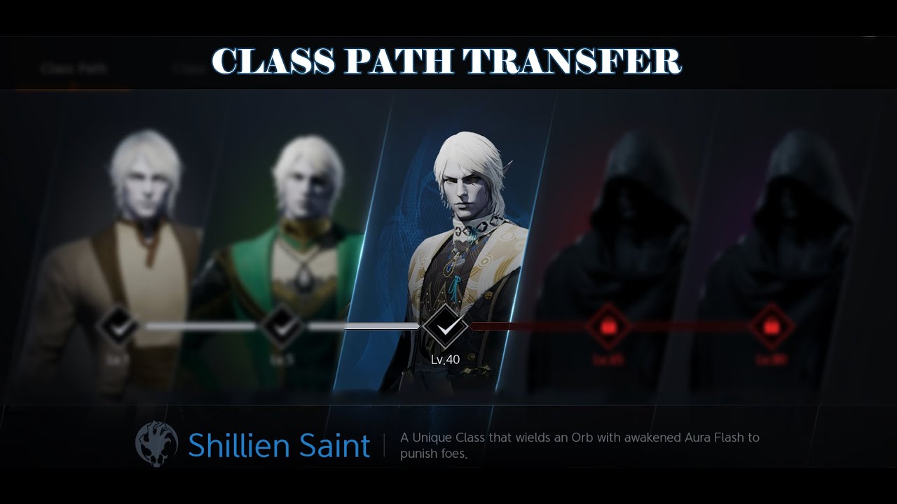 LINEAGE 2M | Class Path Transfer | Shillien Saint(unique class) - YouTube