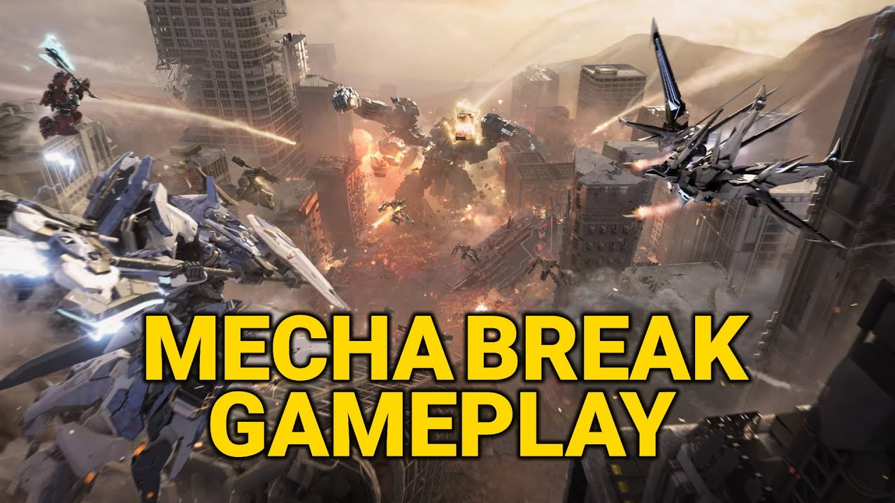 Mecha Break PC Playtest Gameplay - A Gundam and Armored Core Rival ...