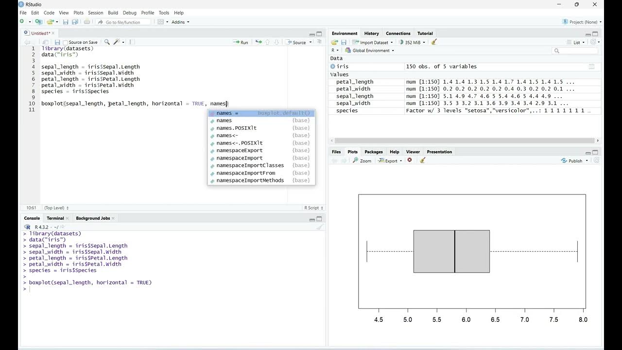 Double Boxplots in R: How to Create and Modify - YouTube