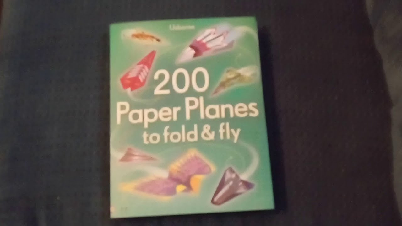 Usborne 200 Paper Planes to fold & fly - YouTube