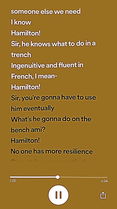 Guns and ships Hamilton lyrics! Comment if you like it 💖 #hamilton # ...