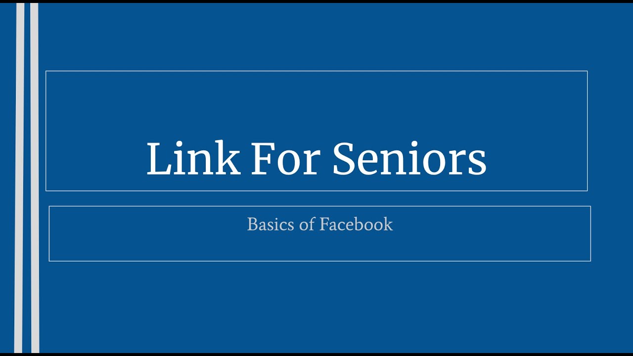 Basics of Facebook - YouTube