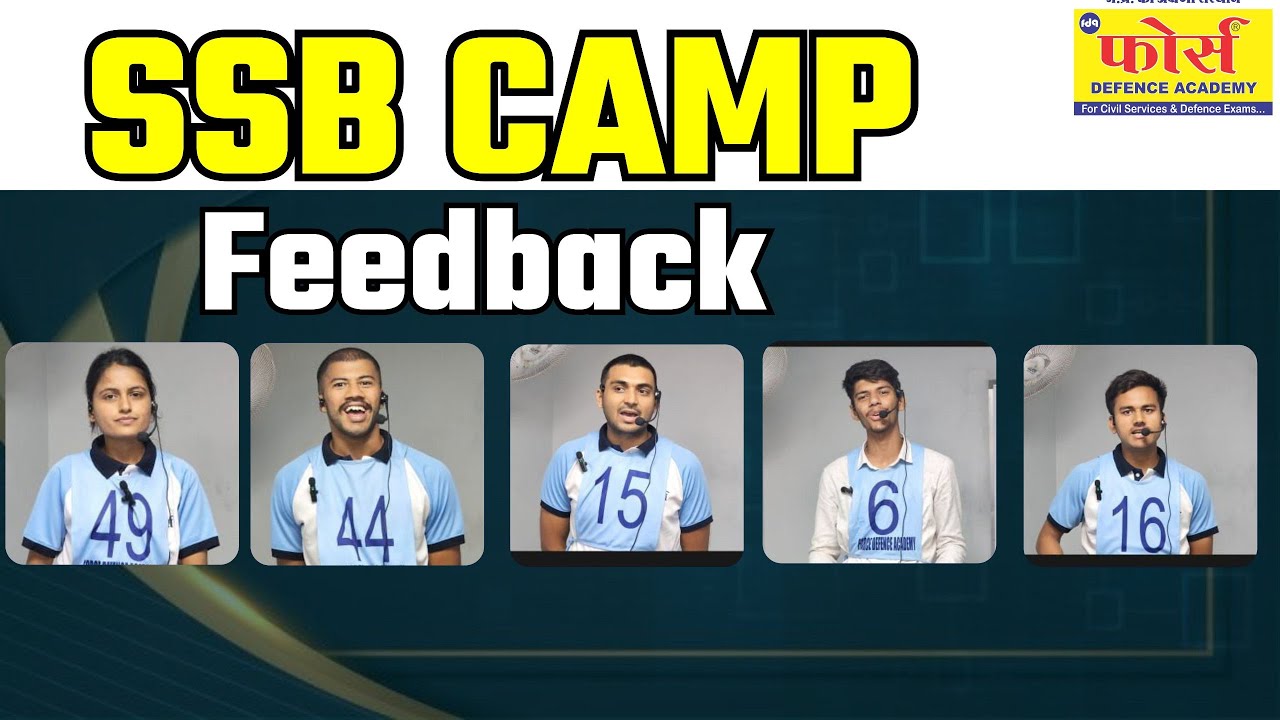 SSB CAMP Feedback || ssb innterview preparation || ssb interview || ssb ...