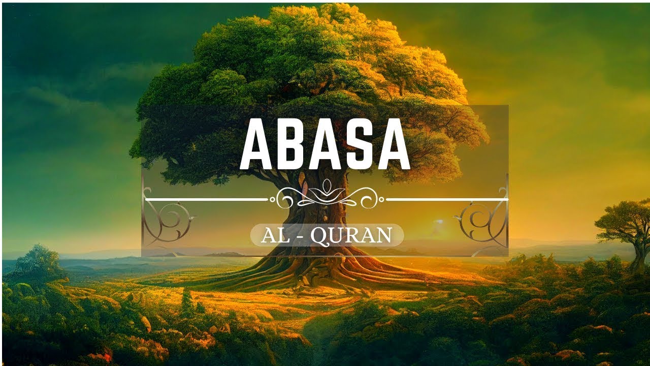 Most Beautiful Quran Recitation Surah Abasa Omar Hisham Al Arabi