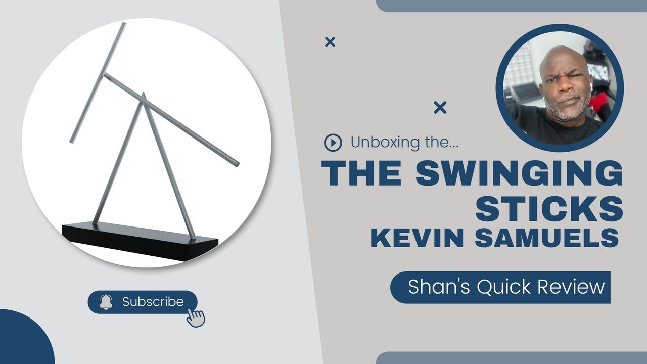 Unboxing the “Swinging Sticks Kinetic Energy Sculpture from @Kevin ...