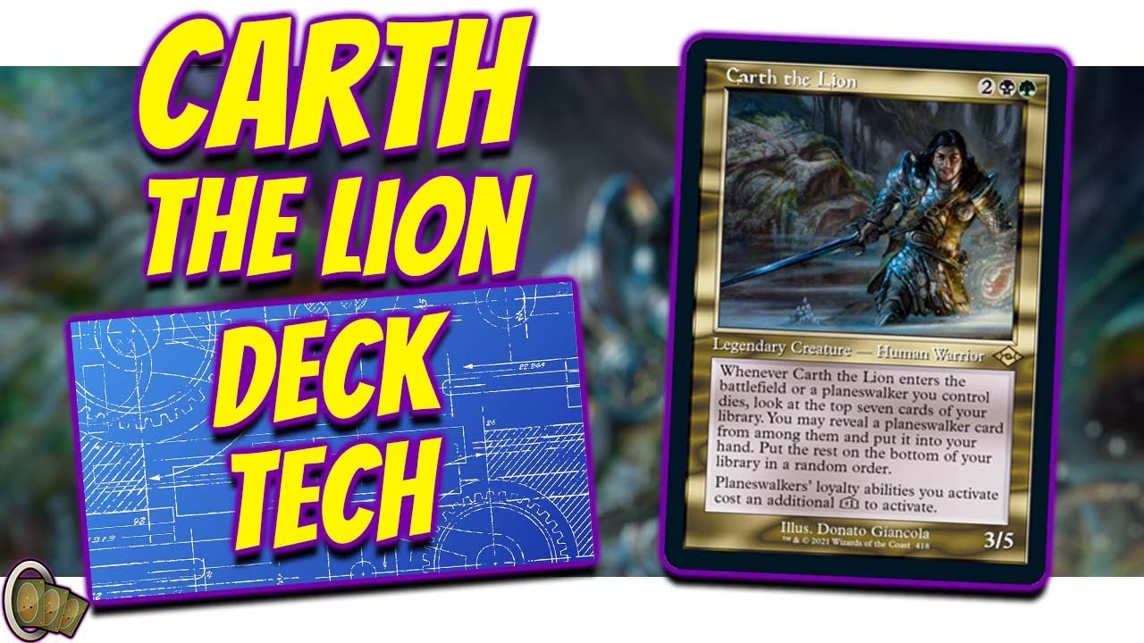 Carth The Lion EDH Deck Tech || The Commander Crew || Magic The ...