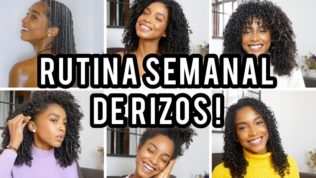 🧖🏾‍♀️Mi semana de rizos! Como refrescar y mantener los rizos en la ...