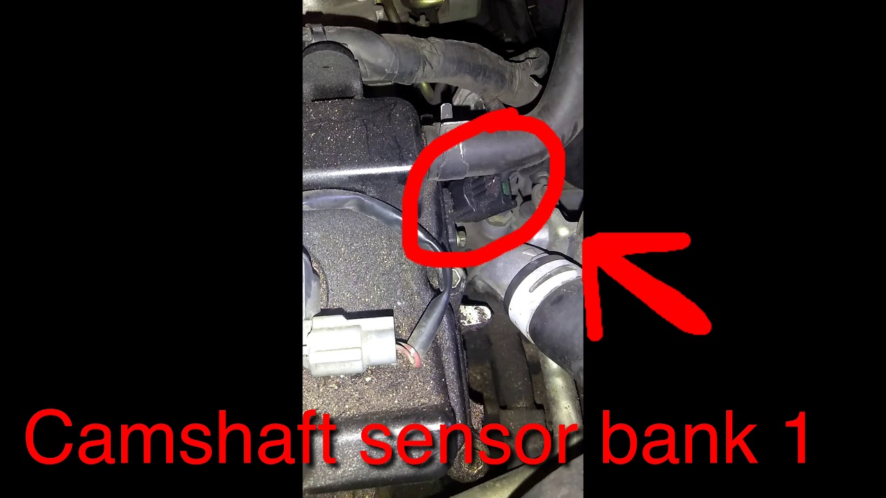 Replacing Camshaft Sensor bank 1 On A 07 Nissan Maxima YouTube Replacing Camshaft Sensor bank 1 On A 07 Nissan Maxima YouTube