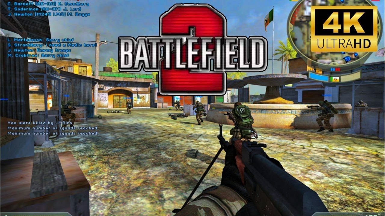 Battlefield 2 (2005) 52 vs 52 Ep8 Full 4K gameplay - YouTube
