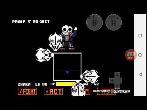 Comparing Horrortale bad time simulator to Undertale bad time simulator ...