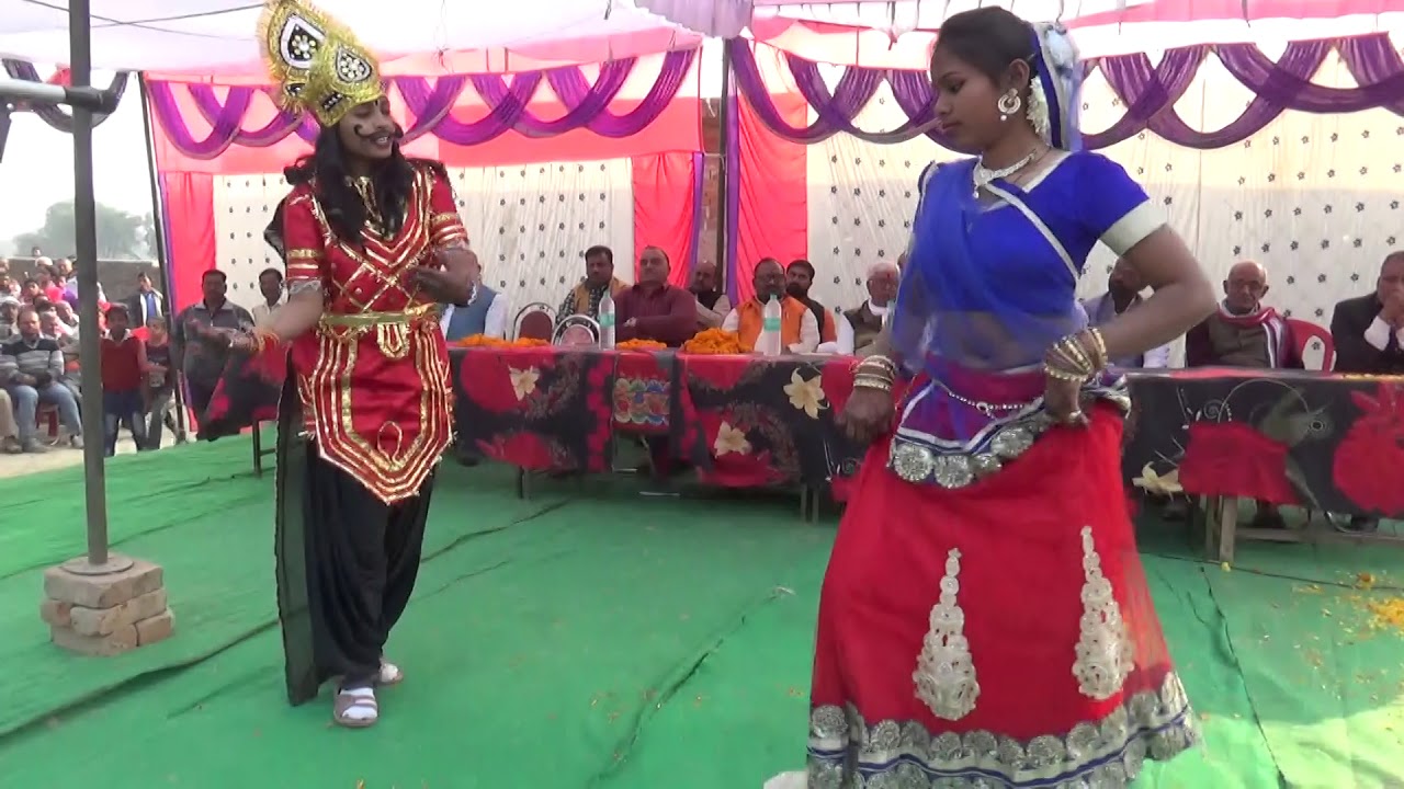 Mai Swarg lok se aai adarsh inter college ka varsikotsav - YouTube