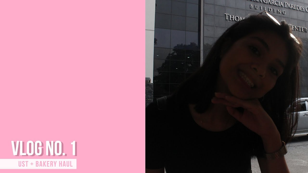 VLOG #1: UST + BAKERY HAUL | Angelique Manto - YouTube