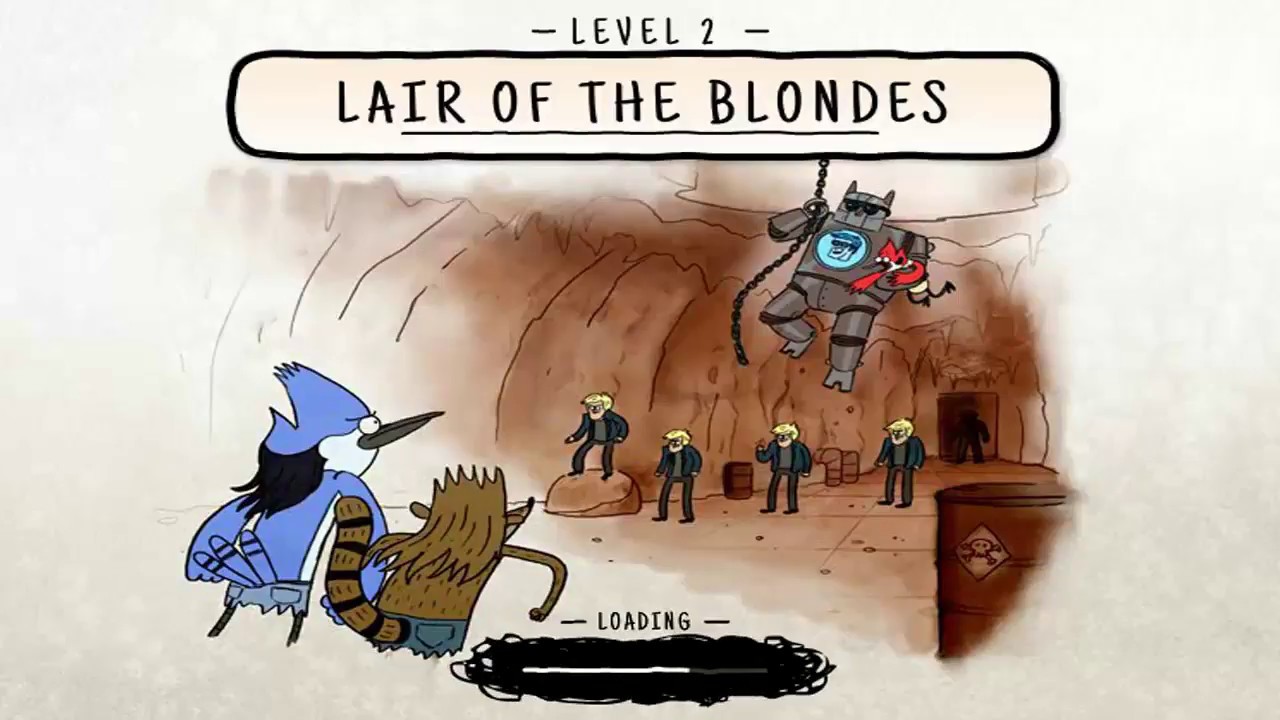 Regular Show Fist Punch 2. Bölüm kötü kalpli Cyclops ile karşılaşıyoruz ...