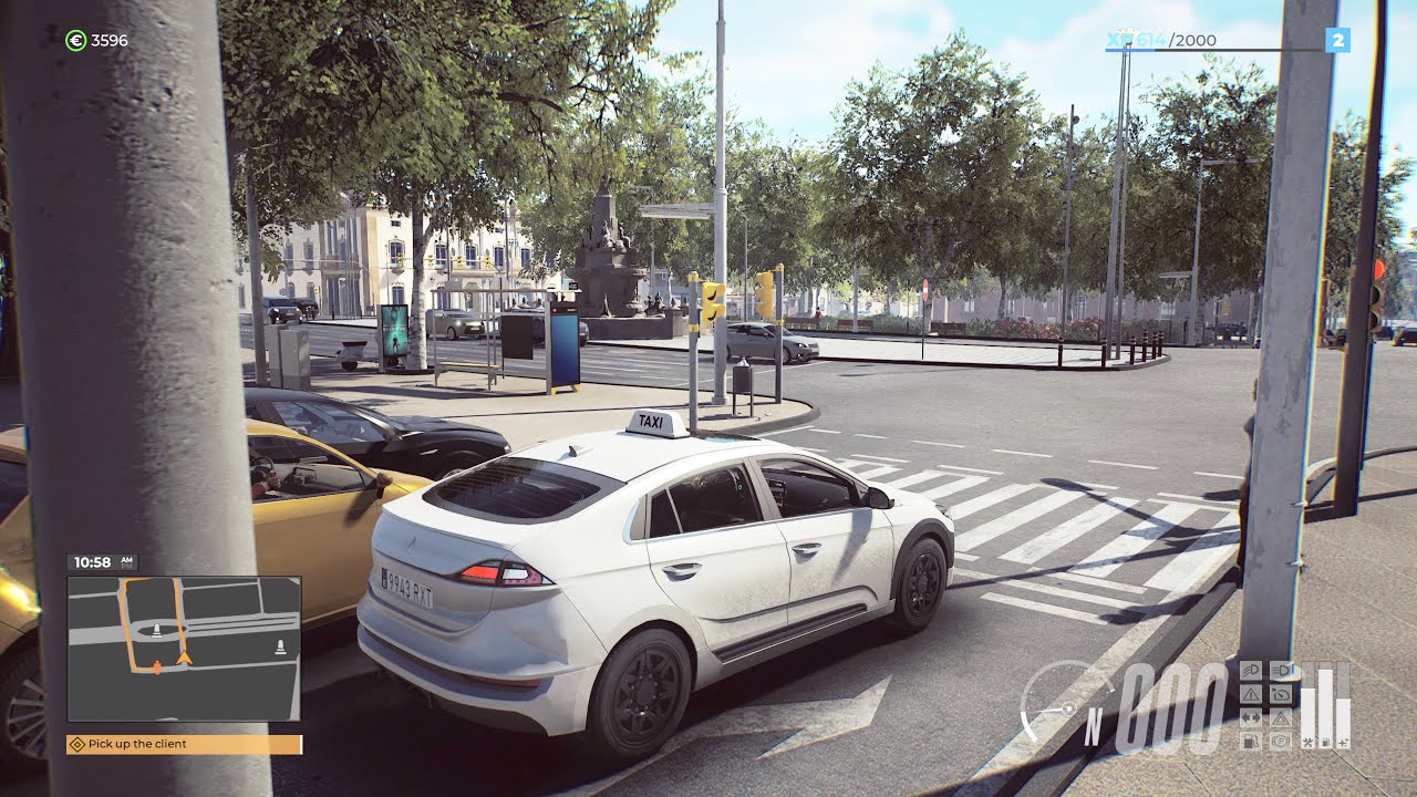 Peaceful Free Roam - Taxi Life: A City Driving Simulator Gameplay ...