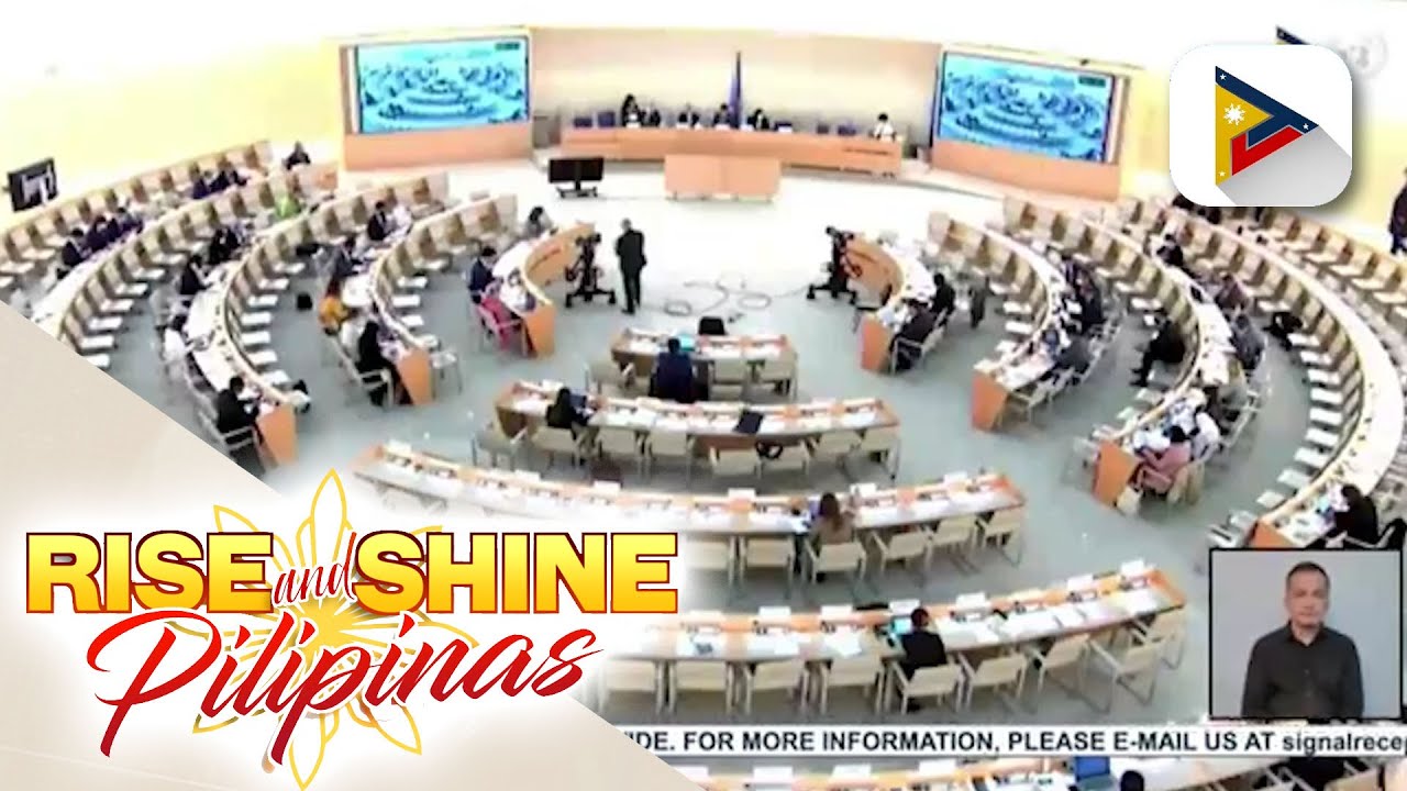 DOJ Sec. Remulla, humarap sa 51st UNHRC Enhanced Interactive Dialogue ...