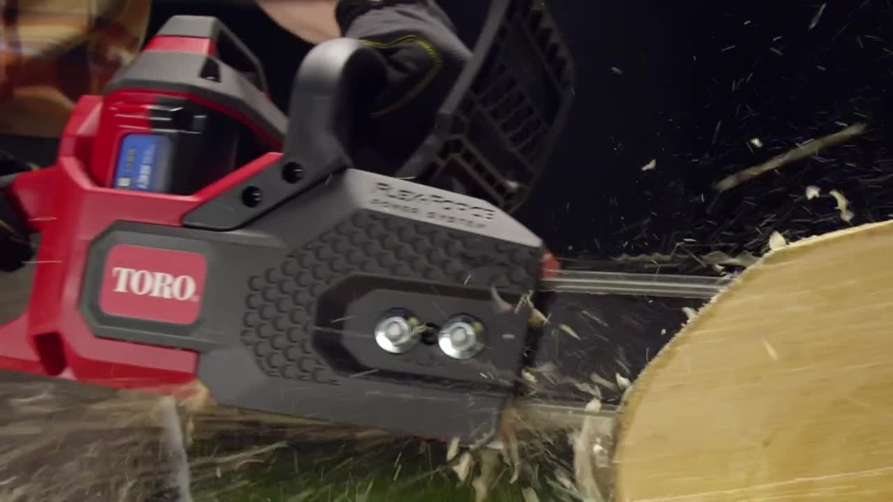 60V MAX Flex-Force 16-Inch Brushless Chainsaw with 2.5Ah Battery | Toro ...