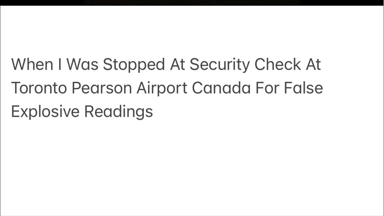 I Was Stopped At Airport Security Check For False Explosive Reading i-was-stopped-at-airport-security-check-for-false-explosive-reading
