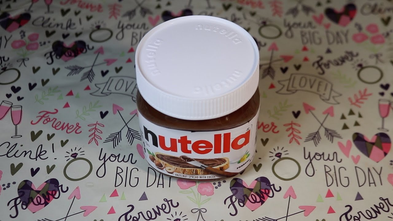 Nutella ASMR Tapping/Lid/Tracing Sounds - YouTube
