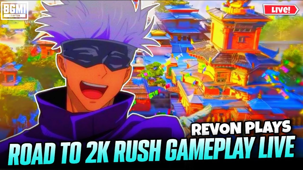 "BGMI Live Stream: Road to 2K Subscribers! 🚀 Let's Hit the Milestone ...