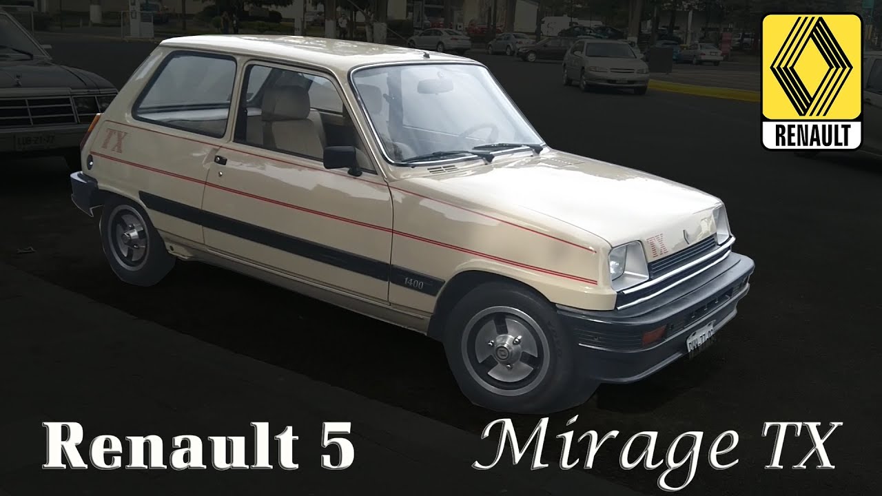 Renault 5 Mirage TX 1984 - Prueba - YouTube