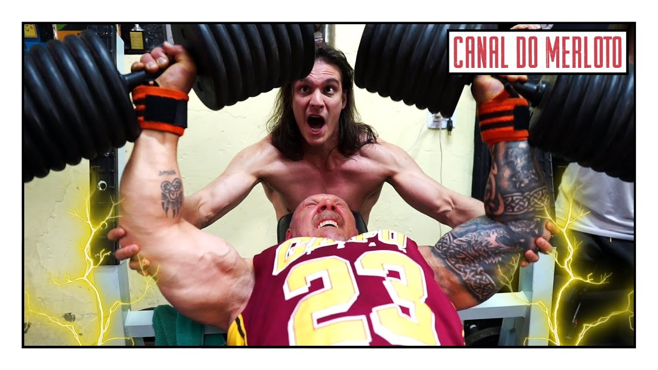 ÚLTIMO TREINO NA ACADEMIA DO PINDUCA OLD SKULL GYM - YouTube