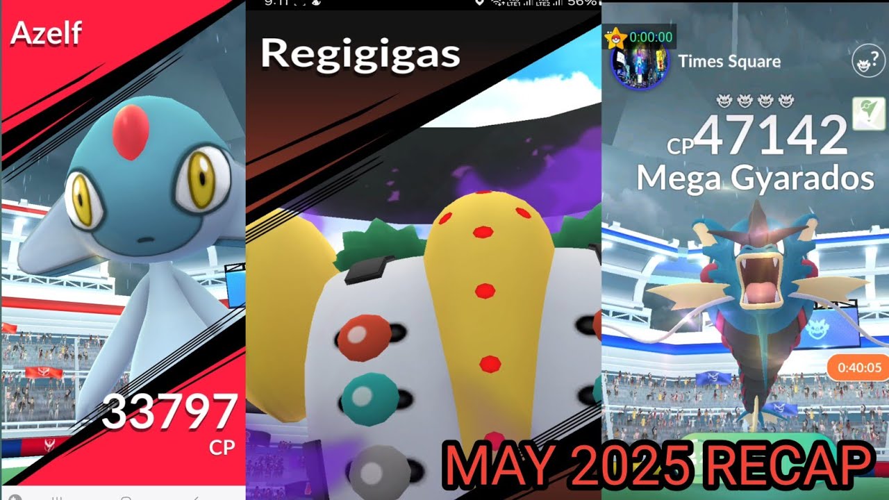 POKÉMON GO RAIDS MAY 2025 RECAP - YouTube
