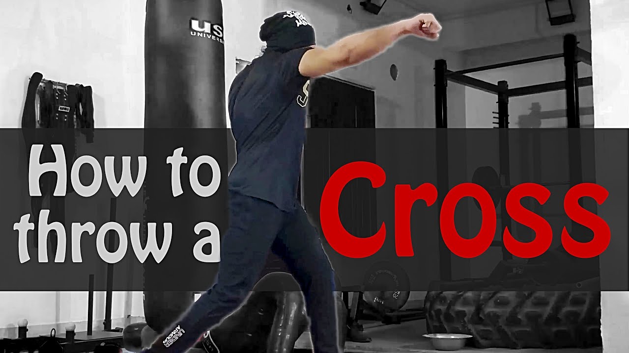 Lesson 5: Learn How To Throw A Boxing Cross (At Home Training) | No ...