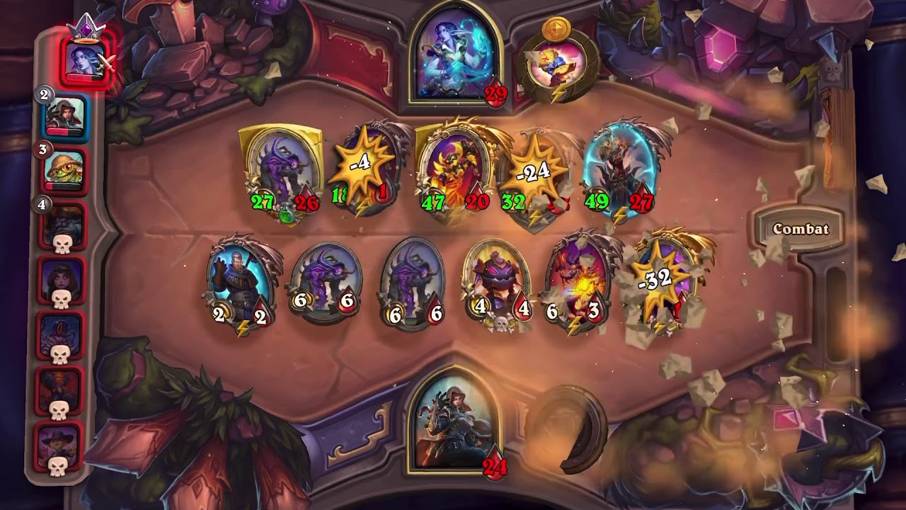 Hearthstone BG Tess Steals Fish of N’Zoth! Golden Fish! EPIC BOMBS ...
